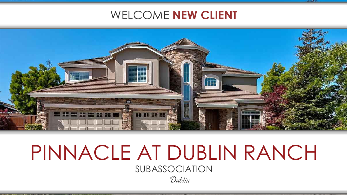 New Client: Pinnacle at Dublin Ranch Subassociation — HOA Lawyer Blog ...