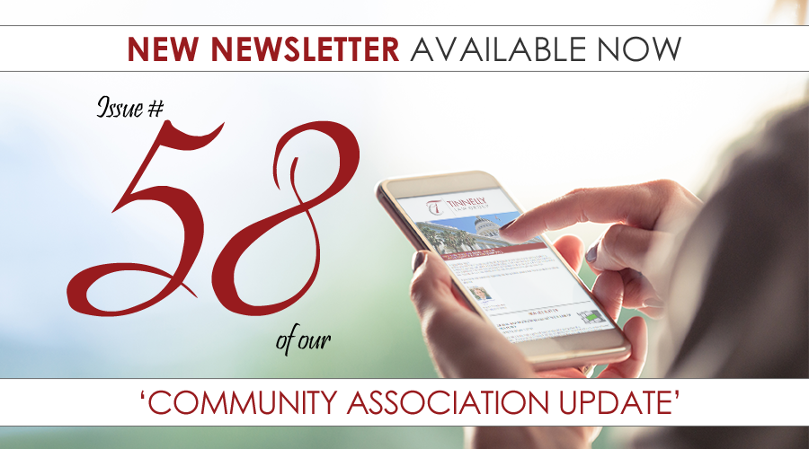 New 'Community Association Update' Newsletter - Issue 58 — HOA Lawyer ...