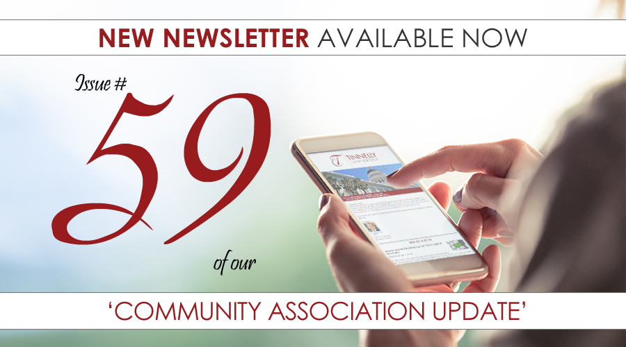 New 'Community Association Update' Newsletter - Issue 59 — HOA Lawyer ...
